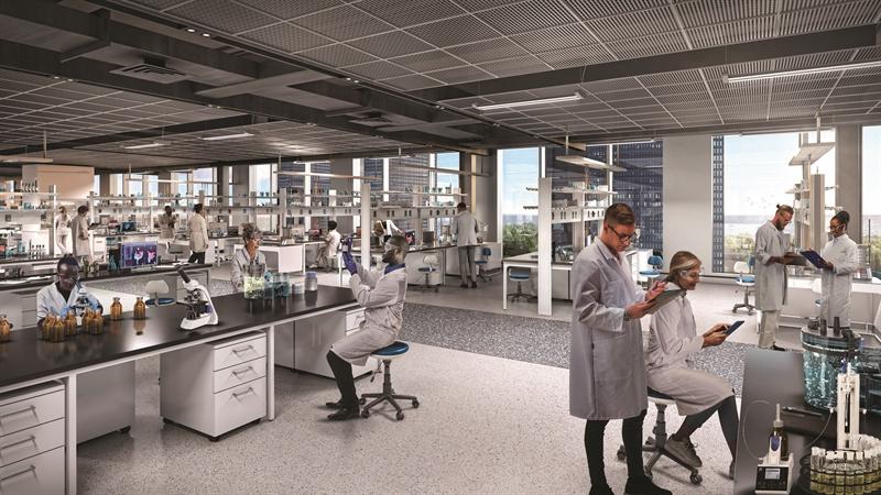 Hyde Park Labs begins vertical construction | Urbanize Chicago